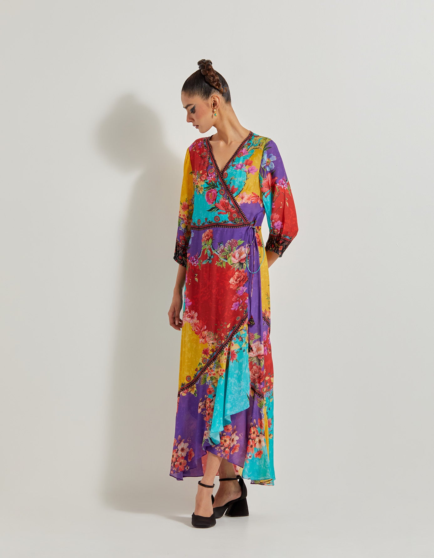 Creeper Wrap Dress – KavitaBhartia